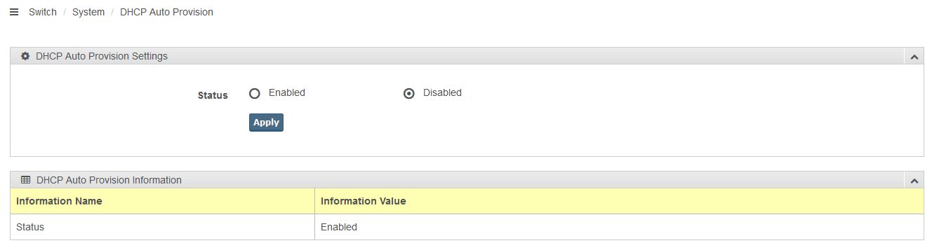 CentreCOM IS230シリーズ リファレンスマニュアル（Web GUI編）: リファレンス編 / System