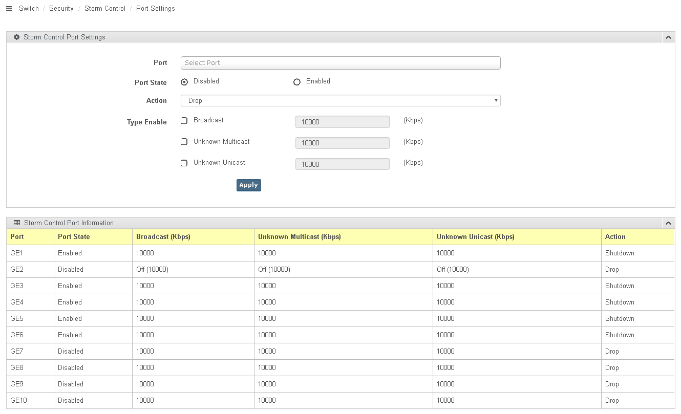 CentreCOM IS230シリーズ リファレンスマニュアル（Web GUI編）: リファレンス編 / Security