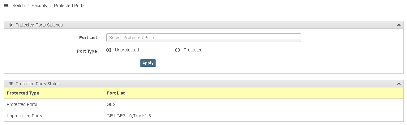 CentreCOM IS230シリーズ リファレンスマニュアル（Web GUI編）: リファレンス編 / Security