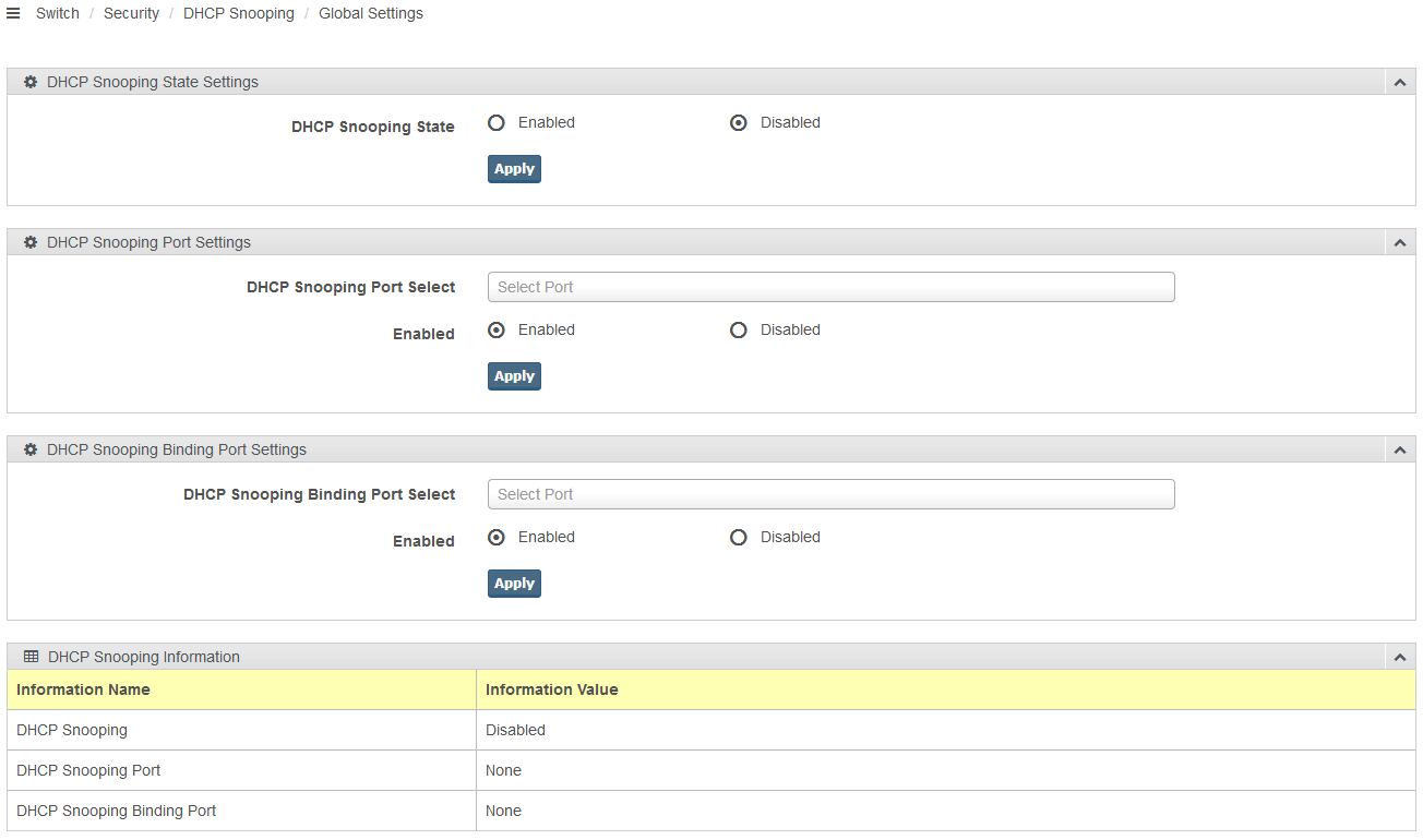 CentreCOM IS230シリーズ リファレンスマニュアル（Web GUI編）: リファレンス編 / Security